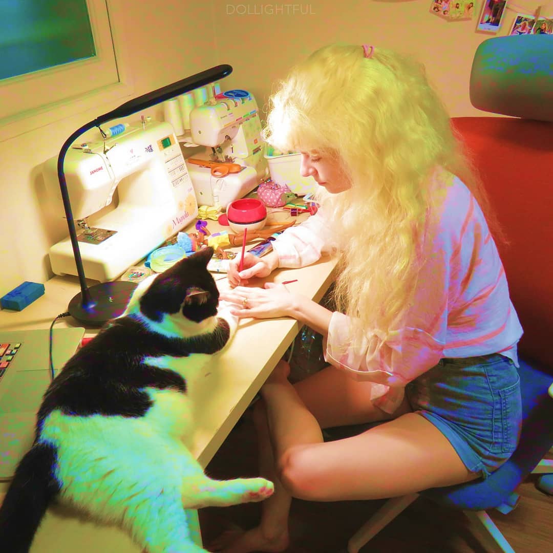 Doll Artist Feature: Dollightful – Dollyhair™