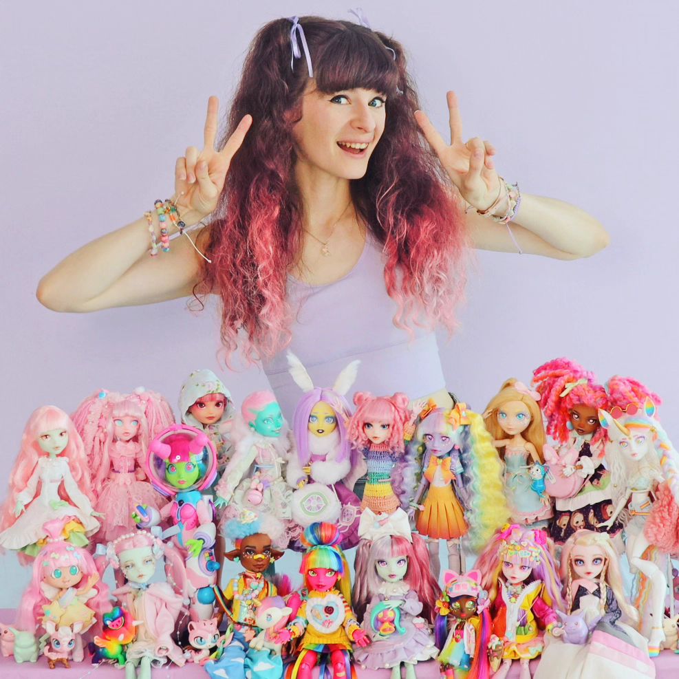 Doll Artist Feature: Dollightful – Dollyhair™