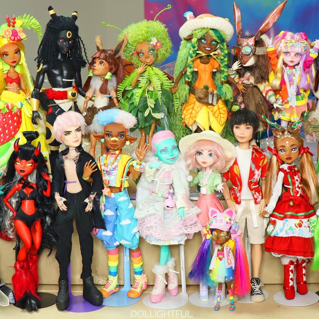 Doll Artist Feature: Dollightful – Dollyhair™