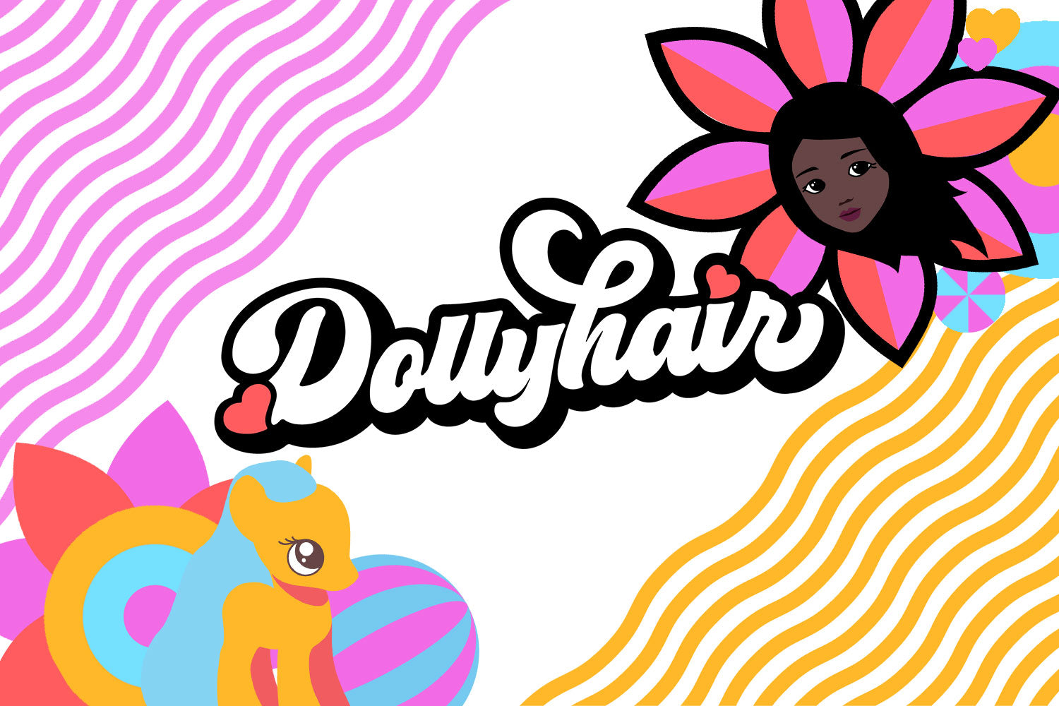 Dollyhair™ - Doll Hair to Reroot Your Dolls!